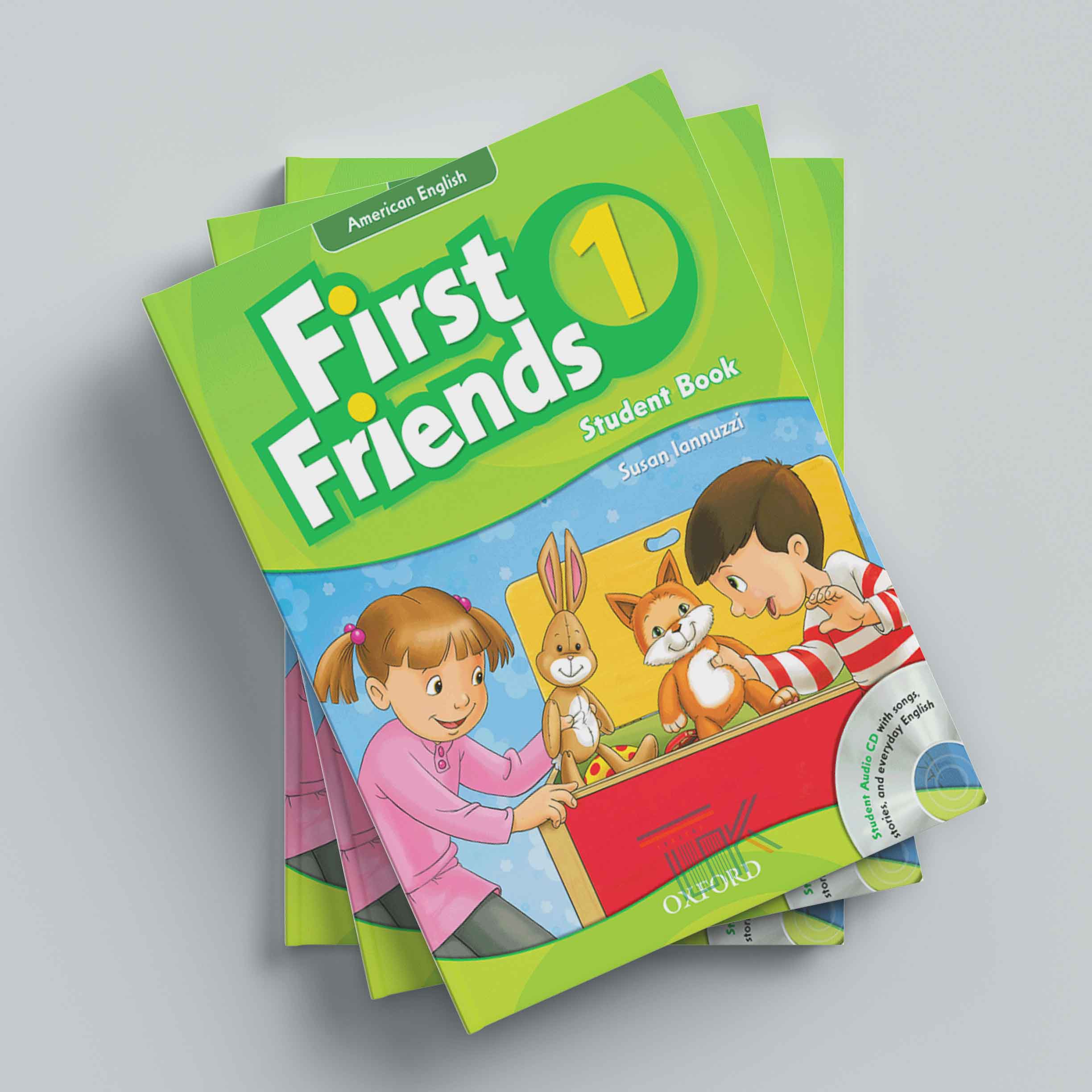 کتاب امریکن فرست فرندز 1 سایز بزرگ (رحلی) | American First Friends 1